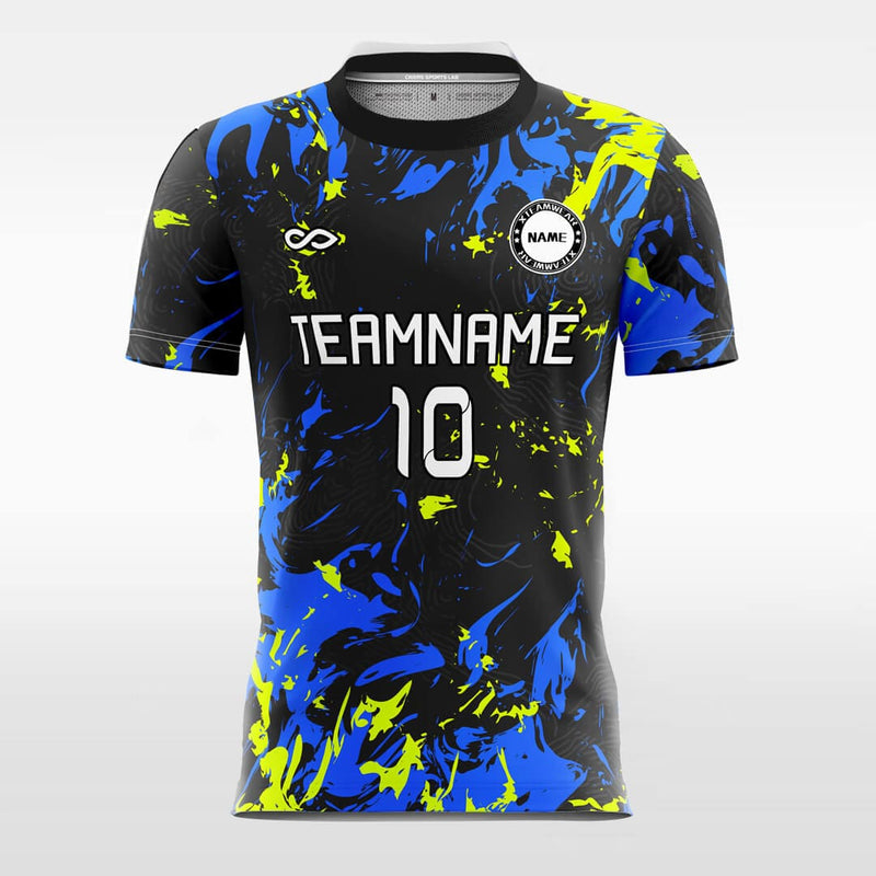 Blue Soccer Jerseys & Football Shirts Design for Team Online-XTeamwear