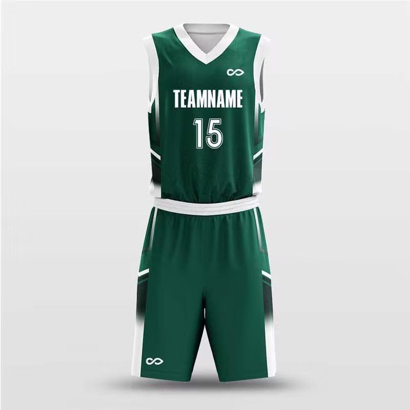 Color Green Basketball Jerseys Custom Design – XTeamwear