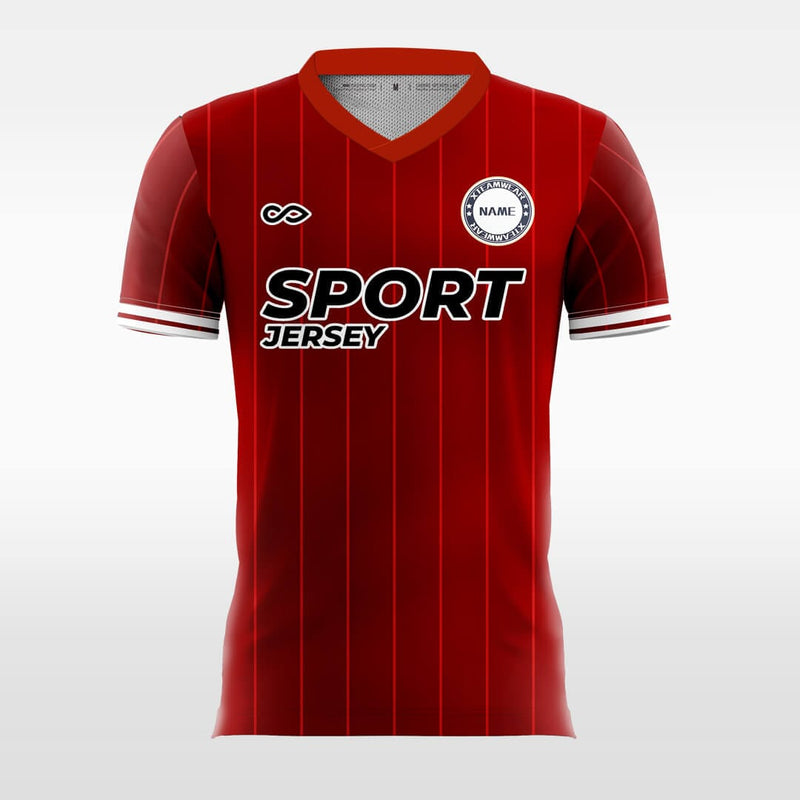 Custom Red Soccer Jersey & Football Shirts for Team Design-XTeamwear