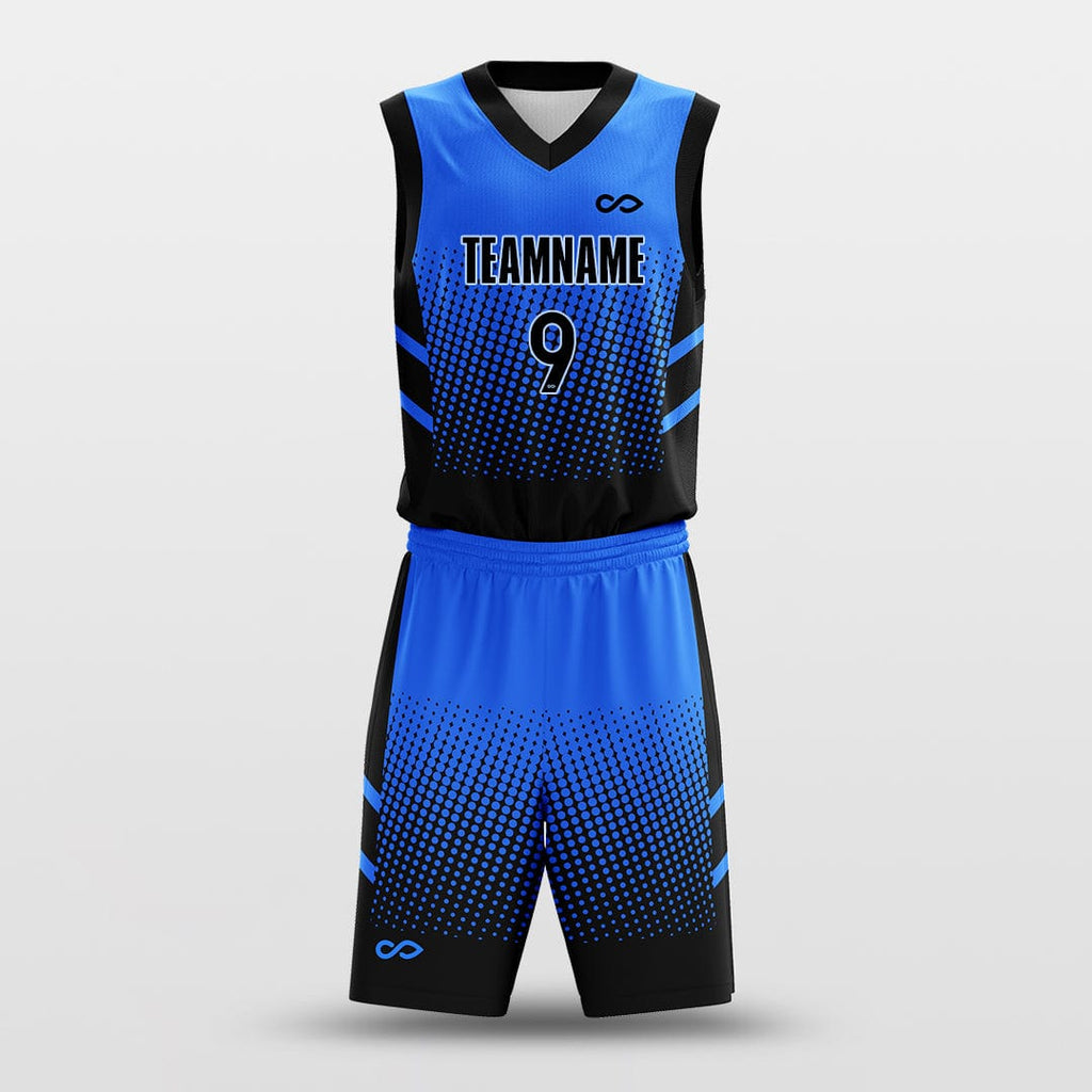 Lattice Blue - Customized Basketball Jersey Design Gradient – XTeamwear