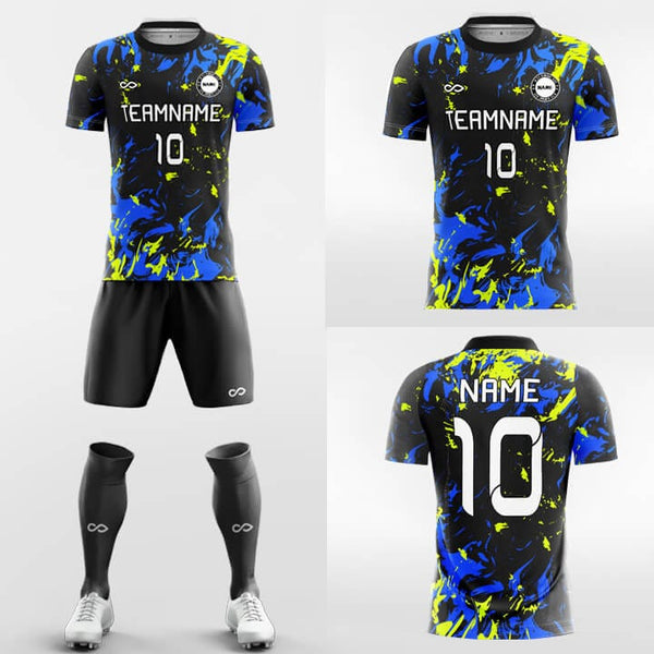Glow - Men's Sublimated Football Kit Team Design-XTeamwear