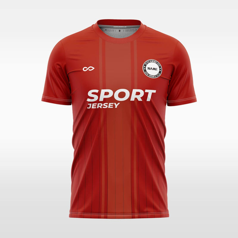 Custom Red Soccer Jersey & Football Shirts for Team Design-XTeamwear