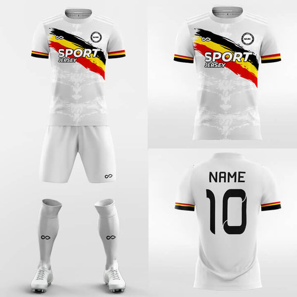 Three Colours - Custom Soccer Jerseys Kit Sublimated Design-XTeamwear