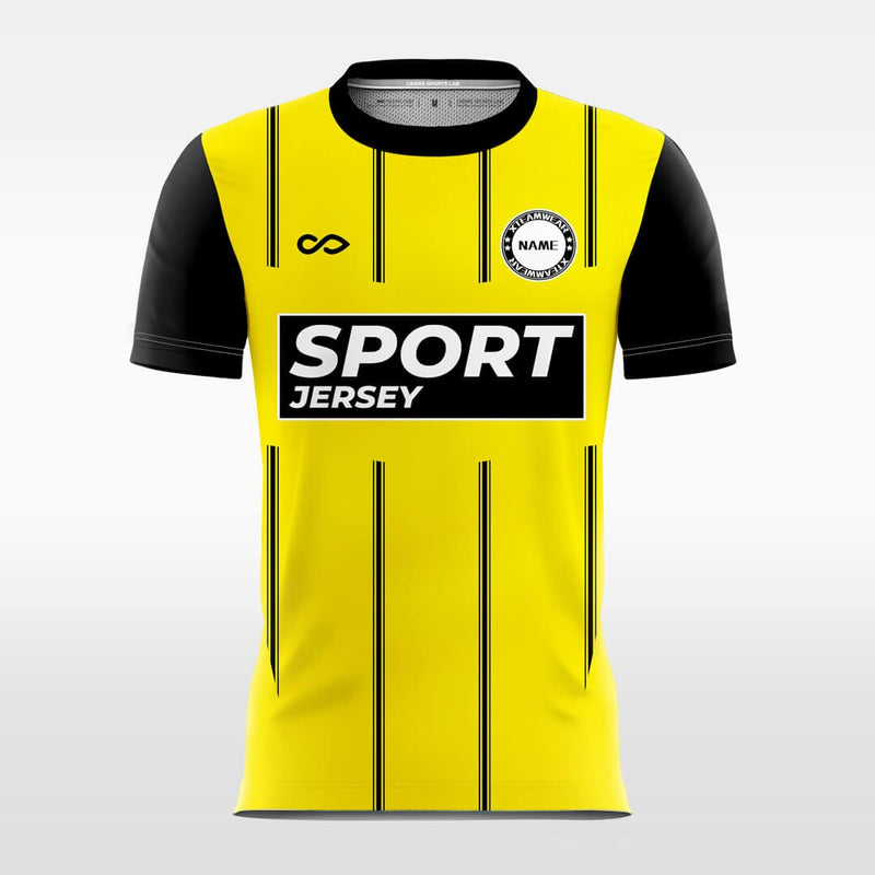 Yellow Soccer Jersey & Football Shirts Custom Design Online-XTeamwear