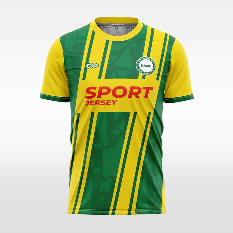Yellow Soccer Jersey & Football Shirts Custom Design Online-XTeamwear